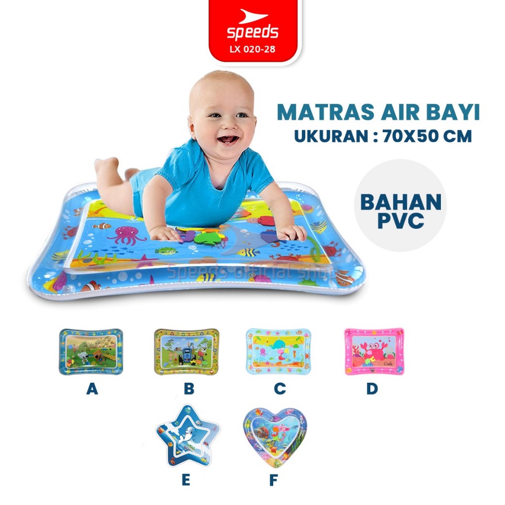 Jual SPEEDS Water Playmat Baby Water Play Matras Air Bayi Mainan Air ...