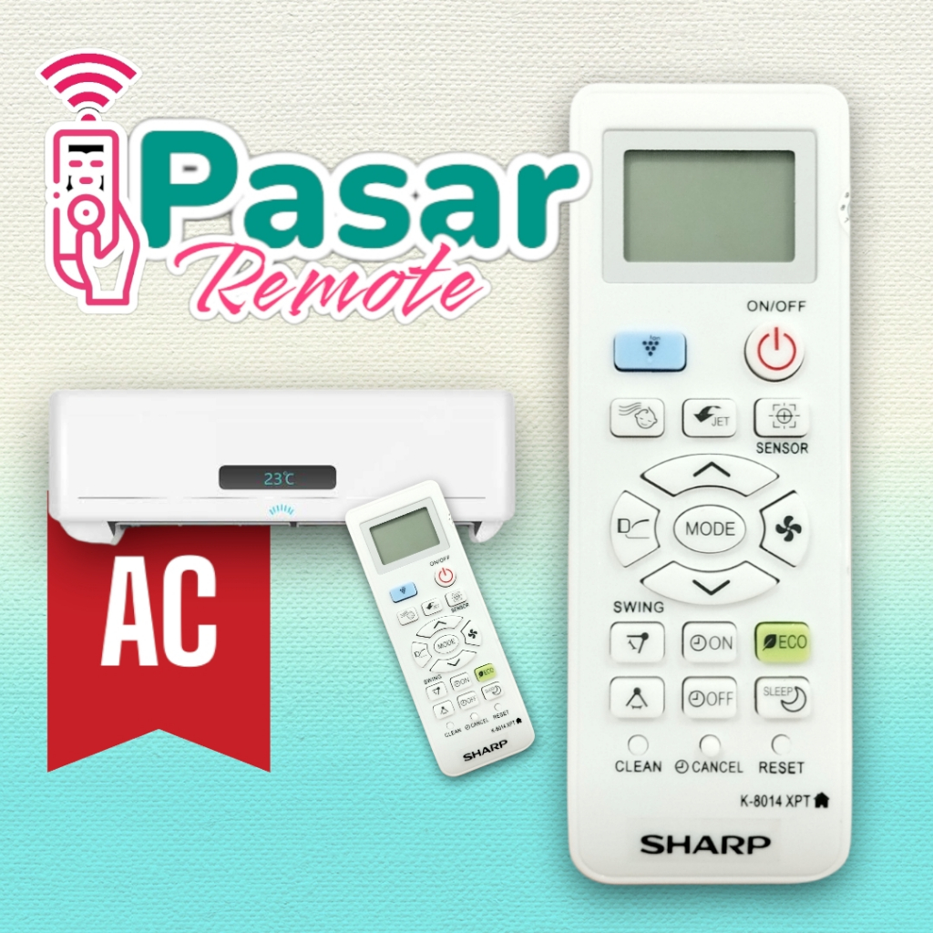 Jual REMOT / REMOTE AC SHARP | Shopee Indonesia