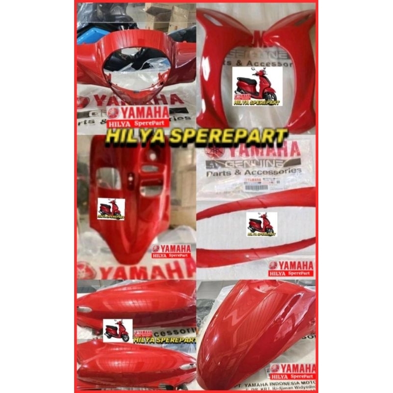 Jual BODY BODY HALUS YAMAHA GRAND FILANO MERAH ASLI ORIGINAL YAMAHA ...