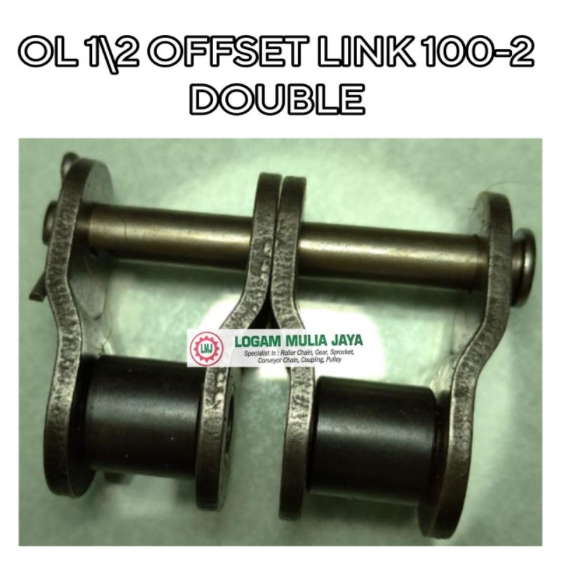 Jual OFFSET LINK RS 100-2 OL RS 100 1\2 SAMBUNGAN RANTAI RS 100 DOUBLE ...