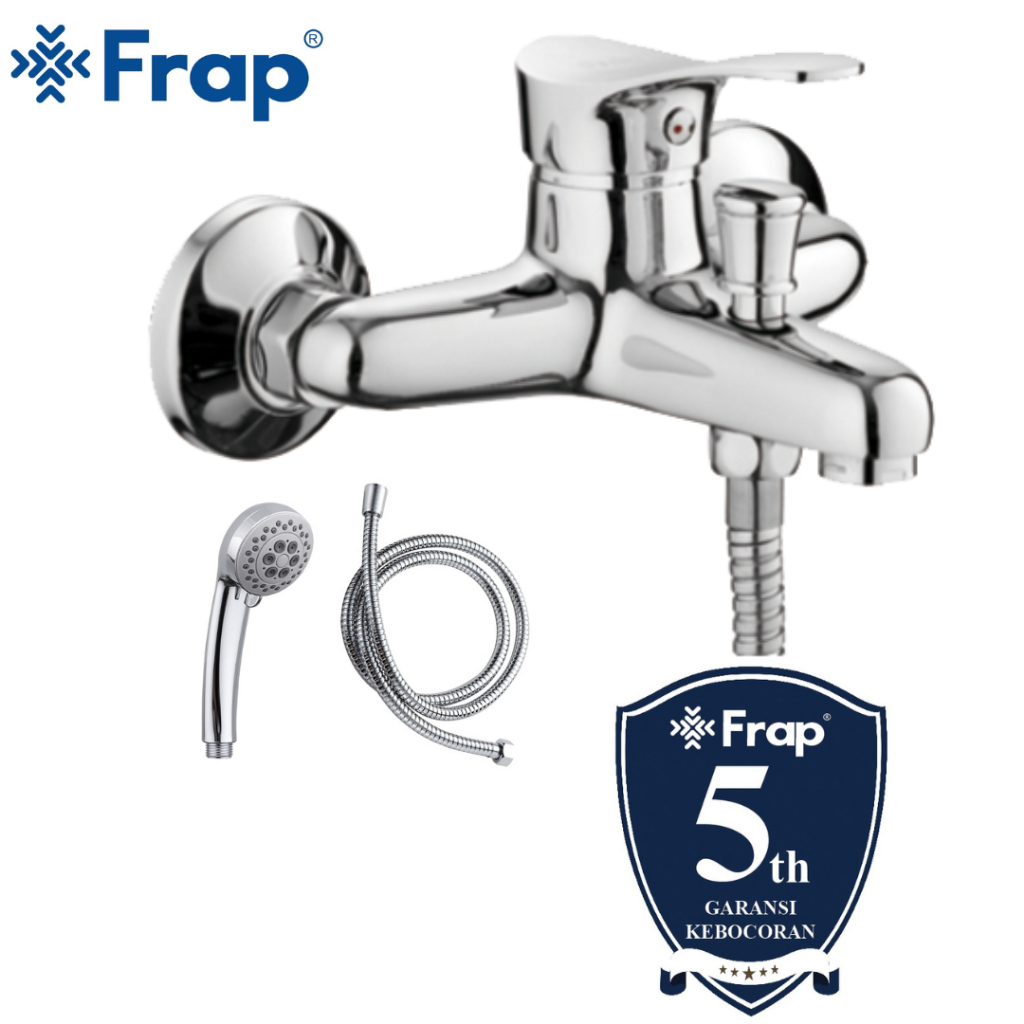 Jual FRAP F3014-B Kran Shower Bathub Keran Mixer Panas Dingin Gratis ...