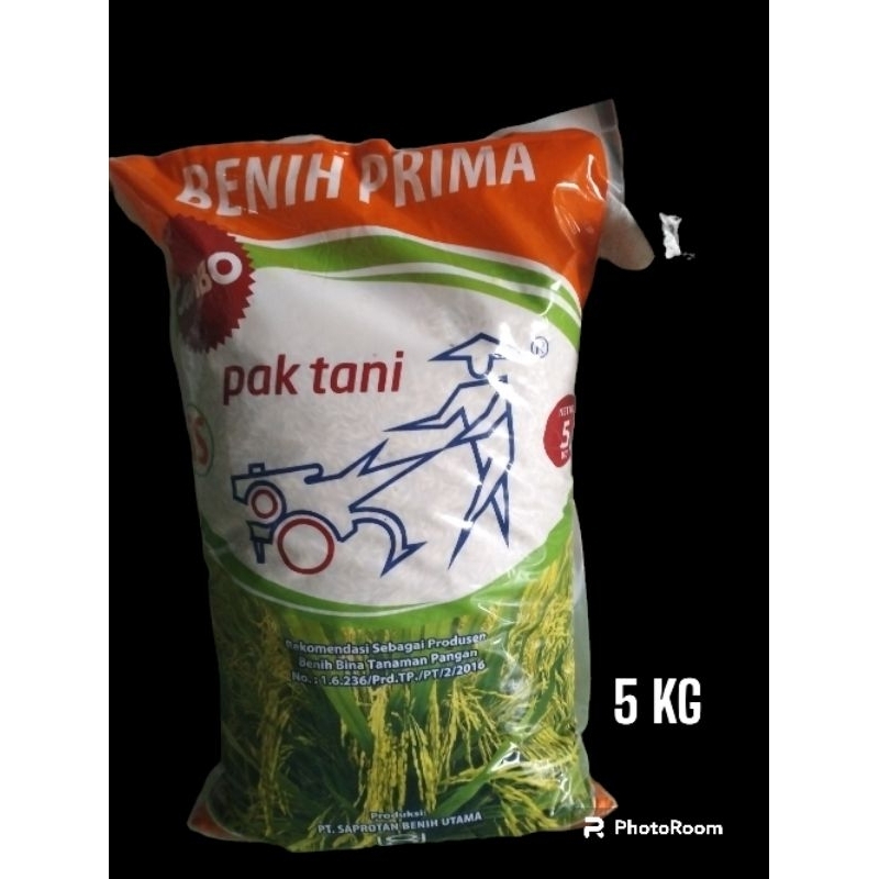 Jual BENIH PADI BIBIT PADI PAK TANI BENIH PADI SAPROTAN UTAMA 5 KG ...