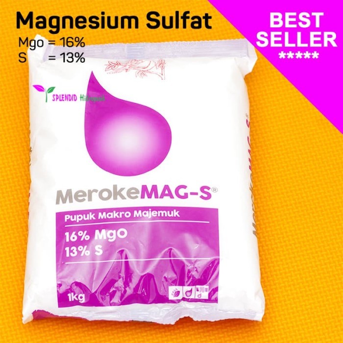 Jual Pupuk Meroke Magnesium Sulfat (Soluble - Green House Grade) 1kg ...