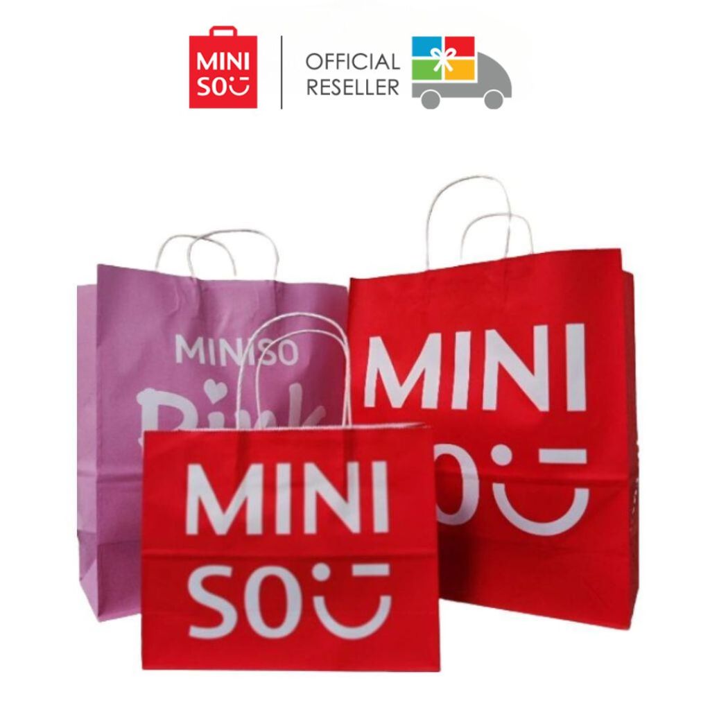 Jual Paperbag Miniso | Shopee Indonesia