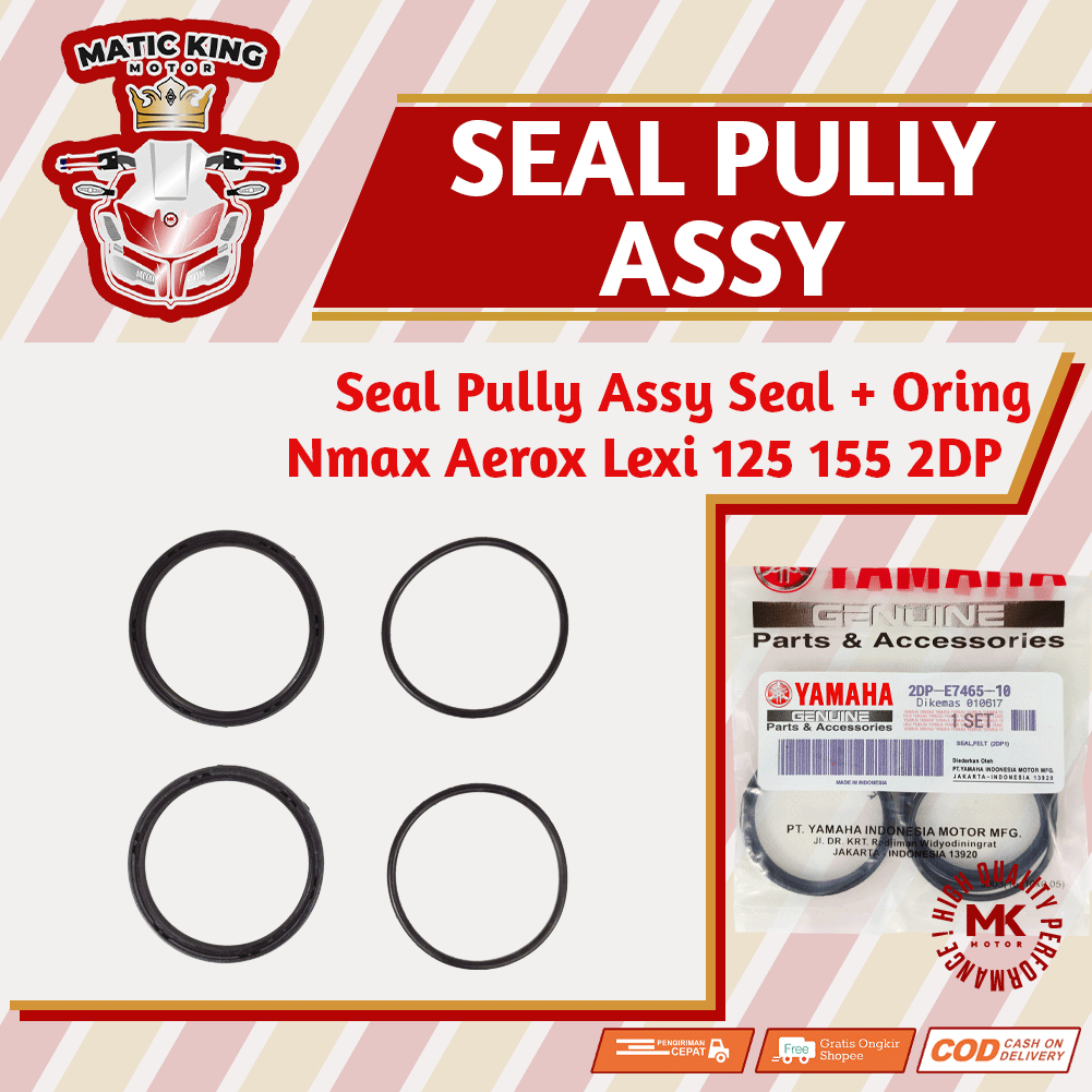 Jual Seal sil puli pully assy Yamaha Nmax Aerox Lexi 150 155 Old New ...