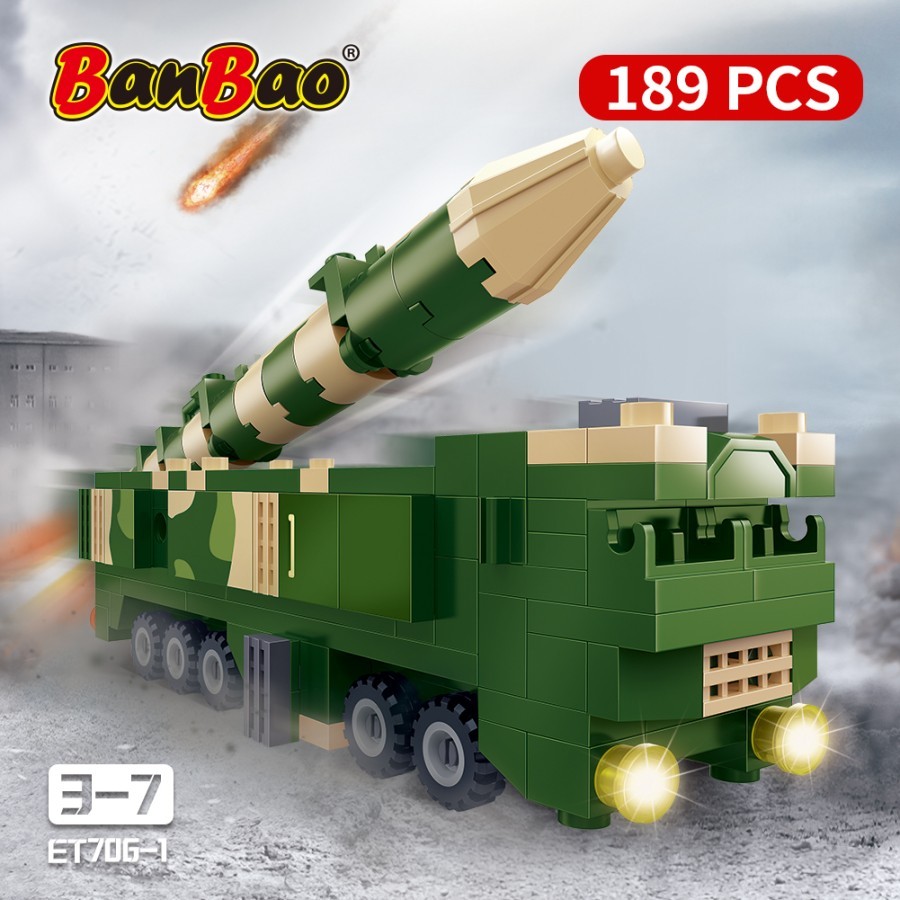 Jual BanBao Creative Military Series Set Building Blocks Bricks Mainan ...