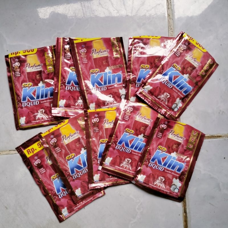 Jual 10 Bungkus sachet sabun cuci cair bekas | Shopee Indonesia