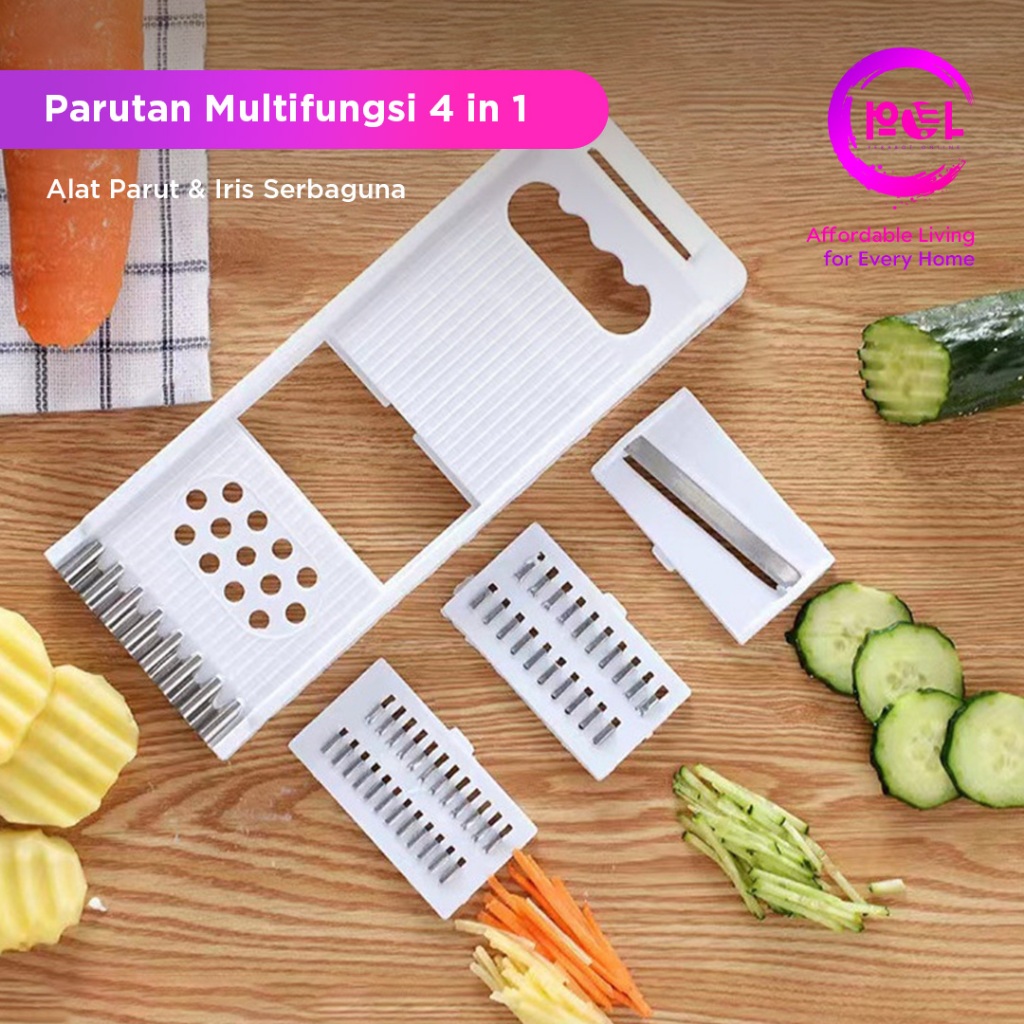 Jual [POL] COD Parutan 3 In 1 Multifungsi | Vegetable Cutter | Alat ...