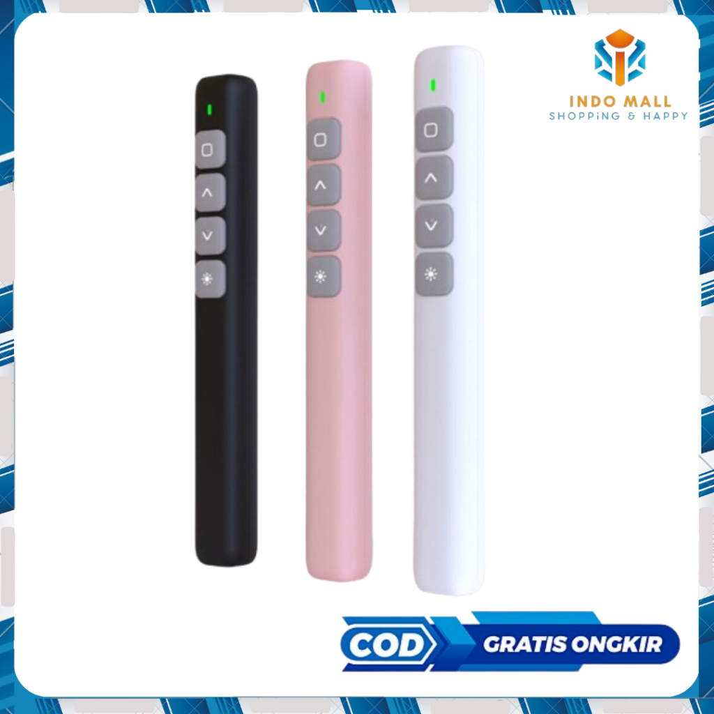 Jual Laser Pointer + Presenter Wireless USB Pen Laser Presentasi Jarak ...