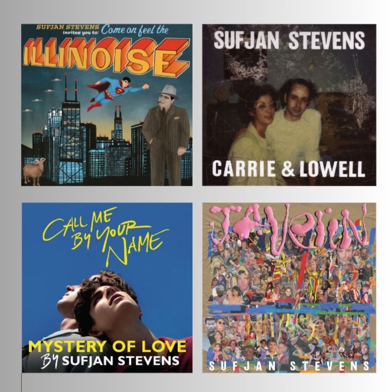 Jual poster Sufjan Stevens 4pcs (the best album) | Shopee Indonesia