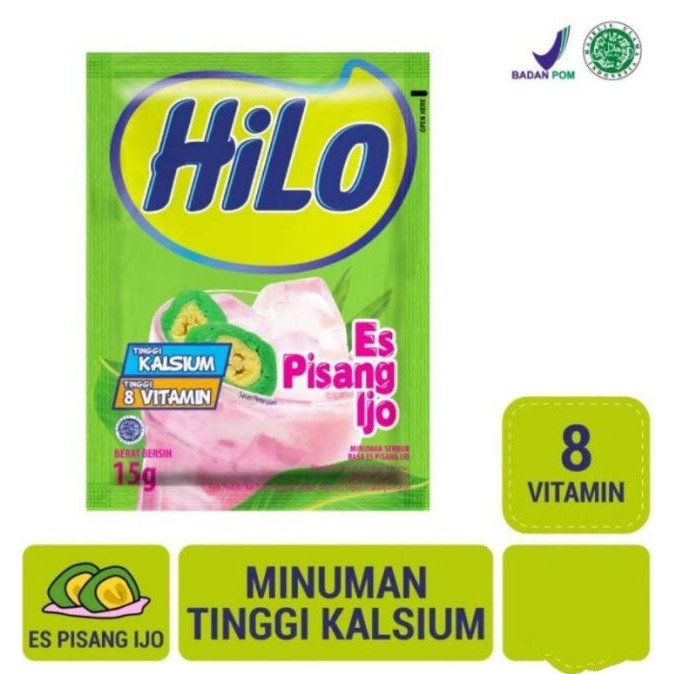 Jual HiLo Es Pisang Ijo 10 Sachet - Minuman Cita Rasa Lokal yang ...