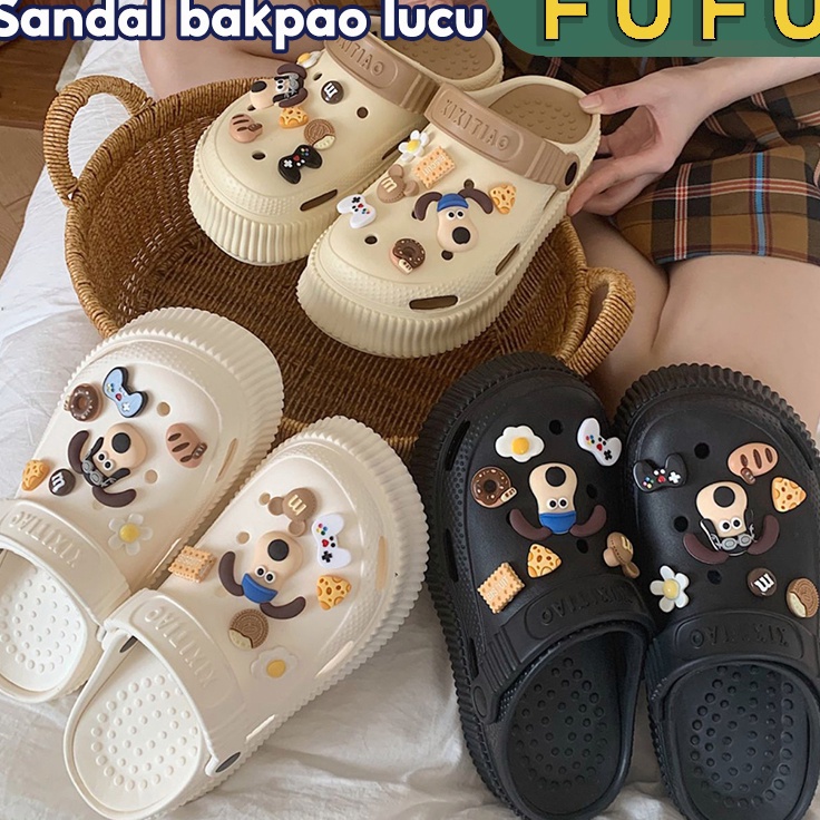 Jual Gaya yang Luar Biasa Kenyamanan yang Tak Tertandingi FUFU Sandal ...