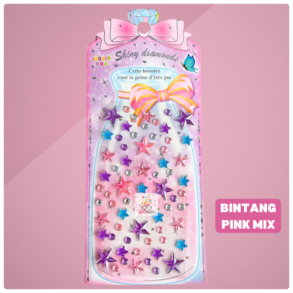 Jual Sticker 3D Manik Timbul /Sticker 3D Manik Tempel | Shopee Indonesia