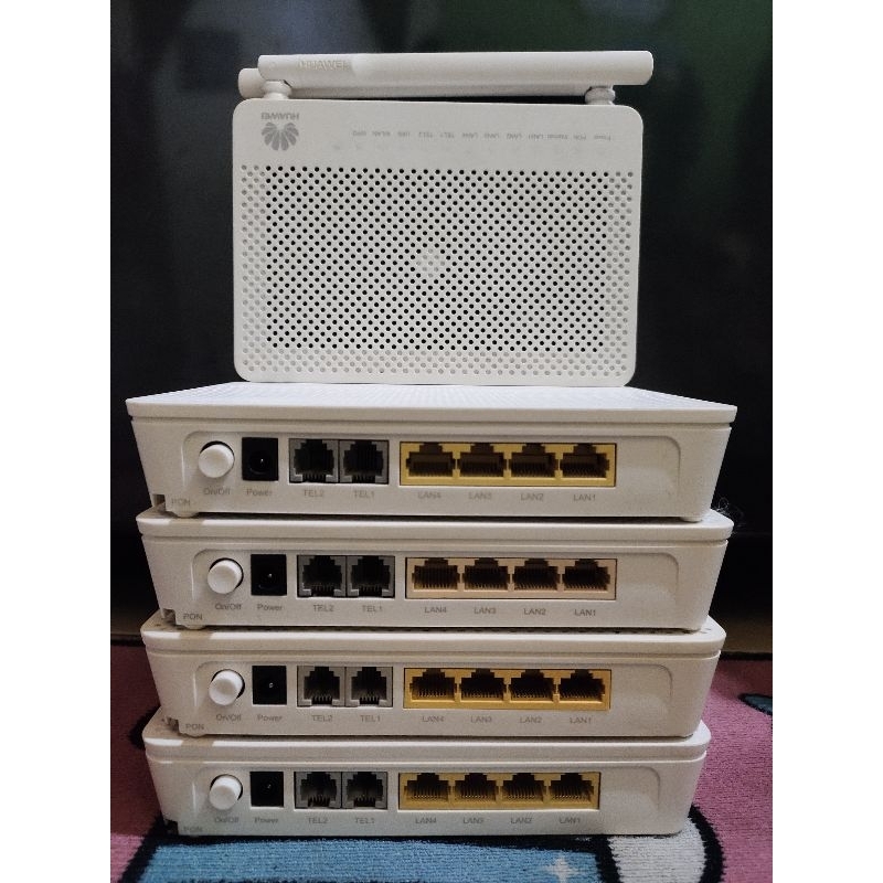 Jual Huawei hg8245h5 port biru plus adaptor | Shopee Indonesia