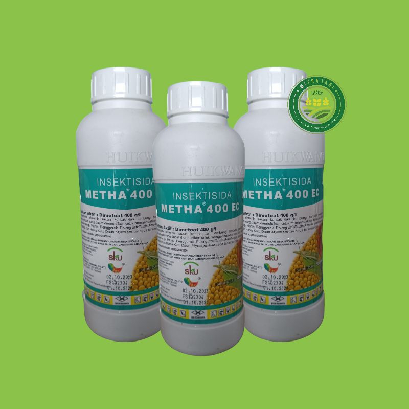 Jual OBAT HAMA METHA 500ML PEMBASMI HAMA LALAT BUAH, PENGGEREK BATANG ...