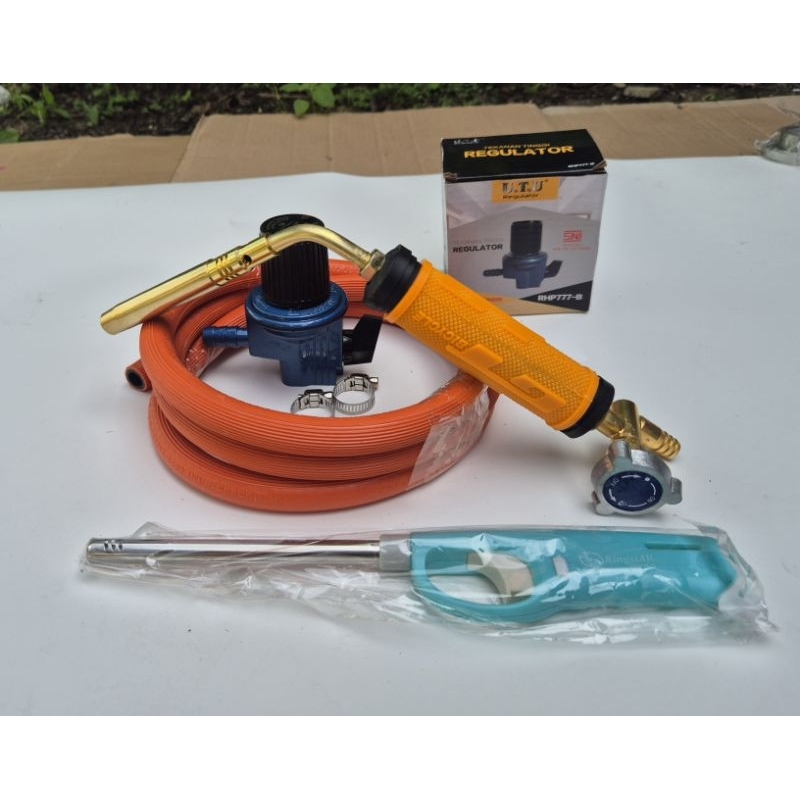 Jual Kompor Torch Lpg Komplit kepala torch manual Gas torch blow torch ...