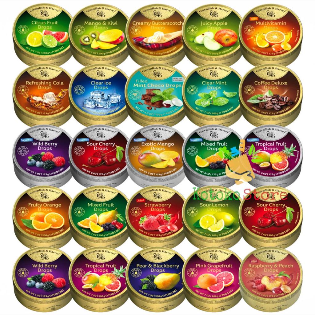 Jual Permen Cavendish & Harvey Drops All Variant / Permen Cavendish ...