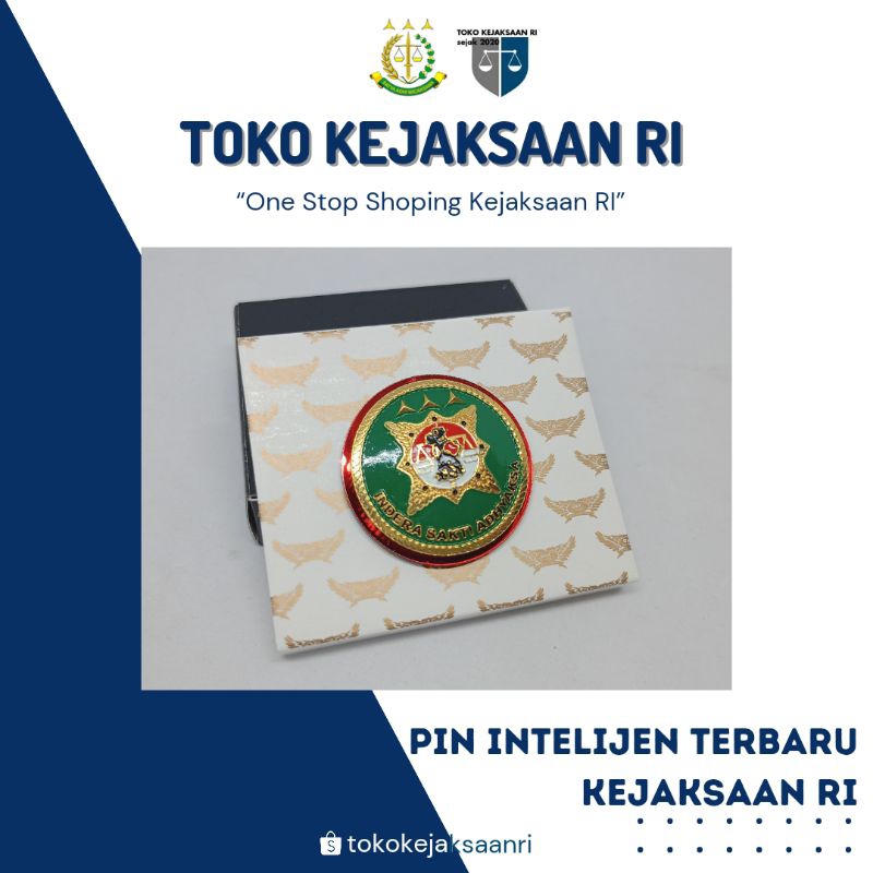 Jual TOKO KEJAKSAAN RI - PIN INTELIJEN TERBARU KEJAKSAAN RI | Shopee ...