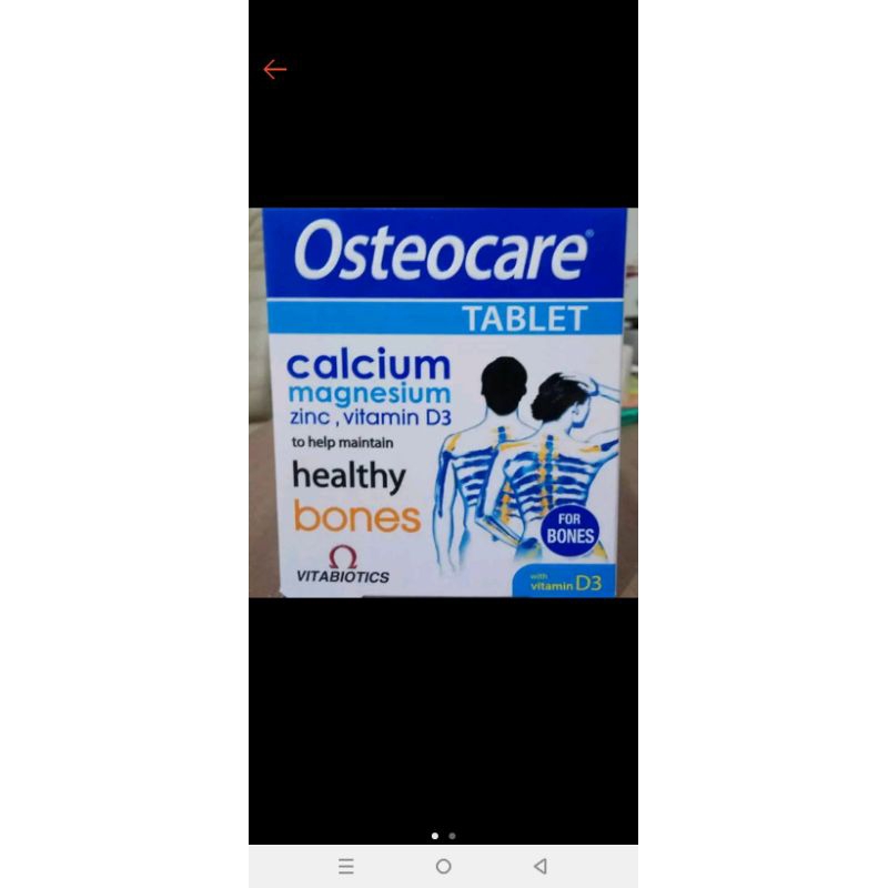 Jual Vitabiotics Osteocare 30tablets | Shopee Indonesia