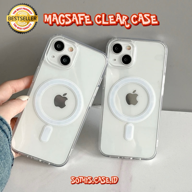Jual [ +PACKING BOX ] Clear Case Magsafe Magnetic Hybird IPHONE 7 7+ 8 8+ PLUS SE 2 2020 X XS ...