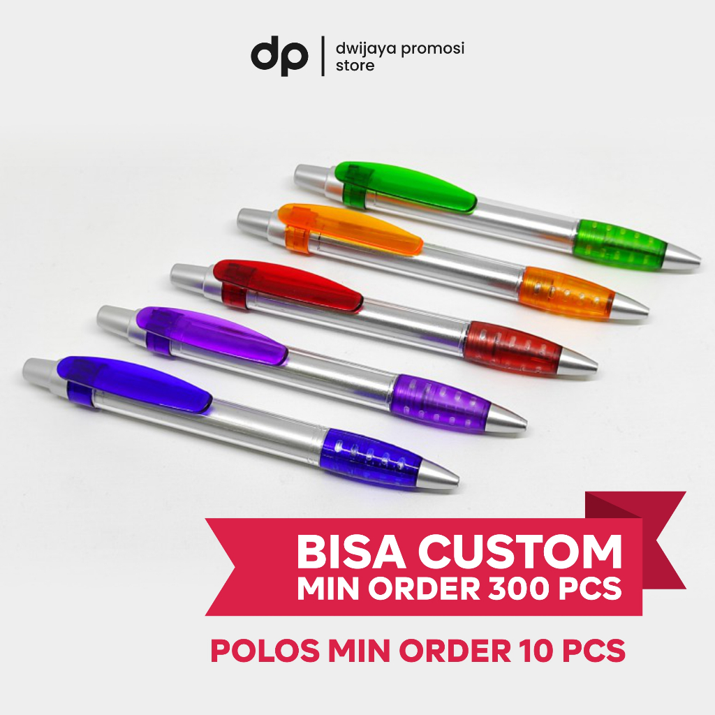 Jual Pulpen Plastik Insert Paper Polos / Custom Pulpen Promosi | Shopee ...