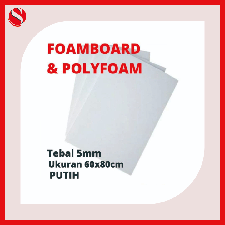 Jual Polyfoam / KD Board / Foamboard 5mm | Shopee Indonesia