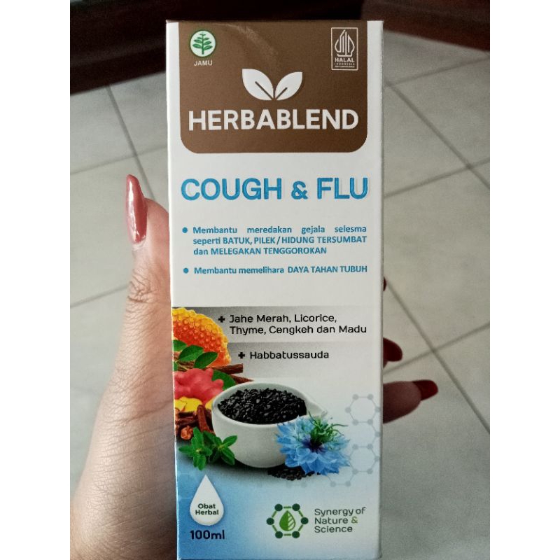 Jual HERBABLEND COUGH & FLU 100 ml | Shopee Indonesia
