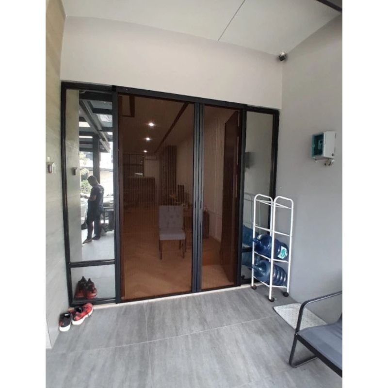 Jual Onna lipat door - Ram Kasa Nyamuk kawat pintu geser jaring strimin ...