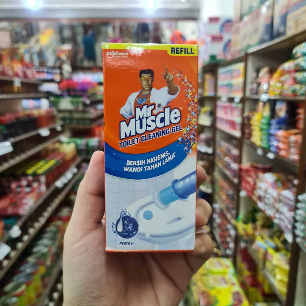 Jual MR MUSCLE TOILET CLEANING GEL REFILL ALL VARIAN CITRUS / FRESH ...