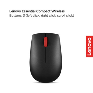 Jual Lenovo Essential Compact Wireless Mouse L300 4Y50R20864 Optical ...