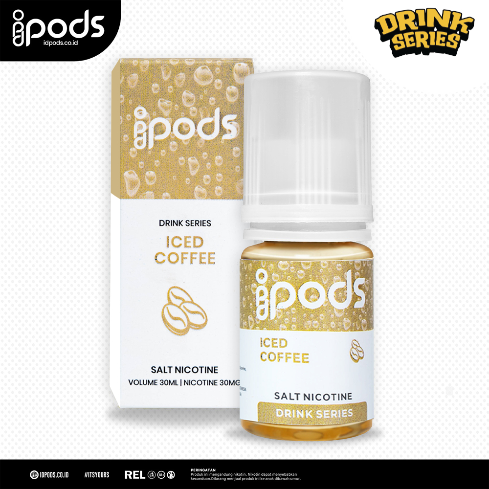 Jual idPods Saltnic Liquid - Iced Coffee (30ML) | Shopee Indonesia