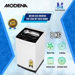 Jual Mesin Cuci MODENA WT-0820UGWH Top Loading 8 Kg | Shopee Indonesia