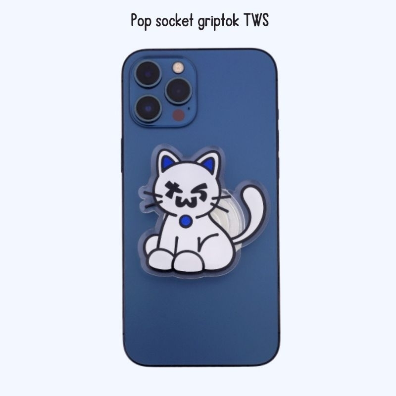 Jual Pop Socket Griptok TWS twenty four seven with us [Free gift] | Shopee Indonesia