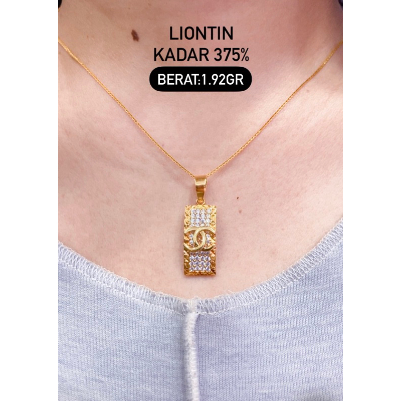 Jual liontin emas kadar 375%(8k) | Shopee Indonesia
