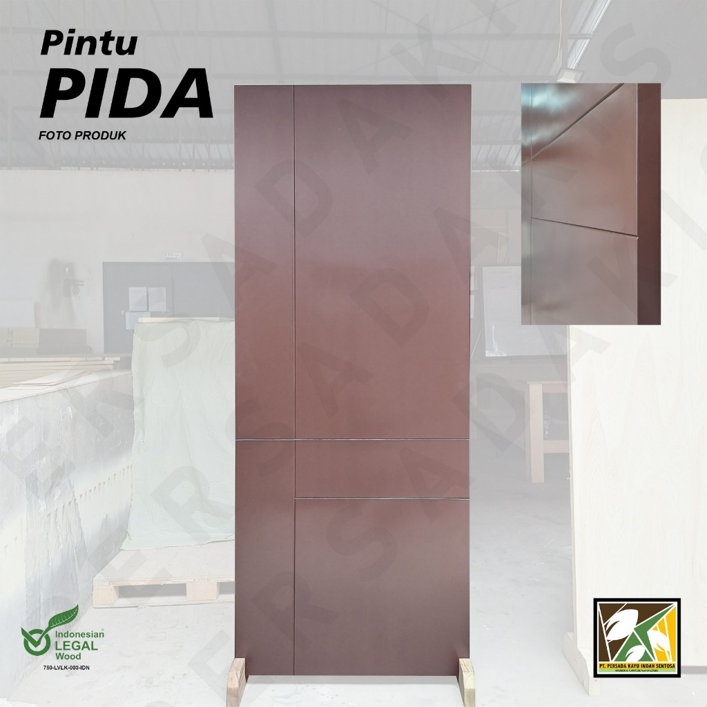 Jual Daun Pintu Triplek Minimalis - PIDA - dengan finishing/polos ...