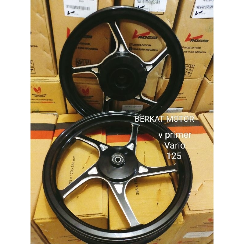 Jual VELEK PRIMER BLACK CROME MOTOR VARIO 125, SEPASANGG | Shopee Indonesia
