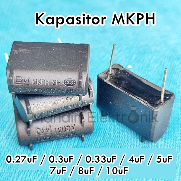 Jual Kapasitor MKP MKPH 0,27uf 0,3uf 0,33uf 3,3uf 5uF 8uf Vertikal ...