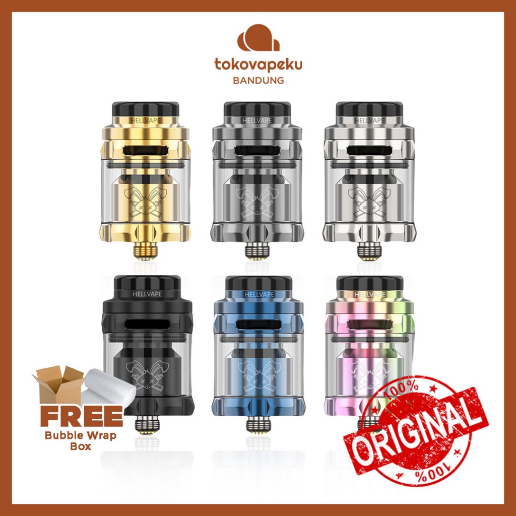 Jual DEAD RABBIT SOLO RTA DEAD RABBIT SOLO 24MM ORIGINAL by HELLVAPE ...