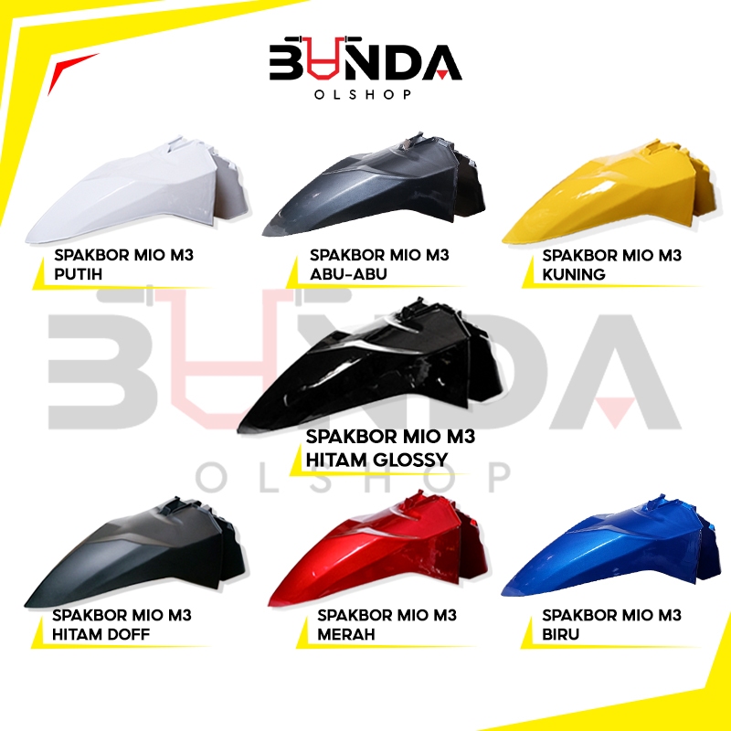 Jual Spakbor depan Yamaha Mio M3 Mio z hitam ONLY | Shopee Indonesia