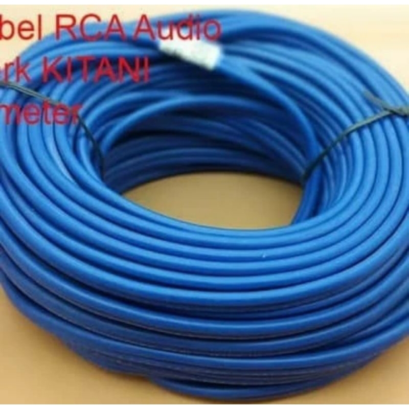 Jual Kabel RCA Audio 2 Jalur 20 Meter KITANI | Shopee Indonesia