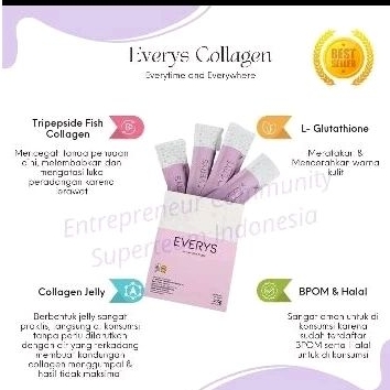 Jual Everys Kollagen, Collagen Everys Jelly Sejuta Manfaat | Shopee Indonesia