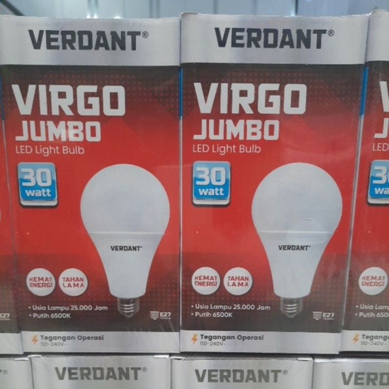 Jual Lampu verdant led virgo jumbo 30 watt SNI garansi 1 tahun | Shopee Indonesia
