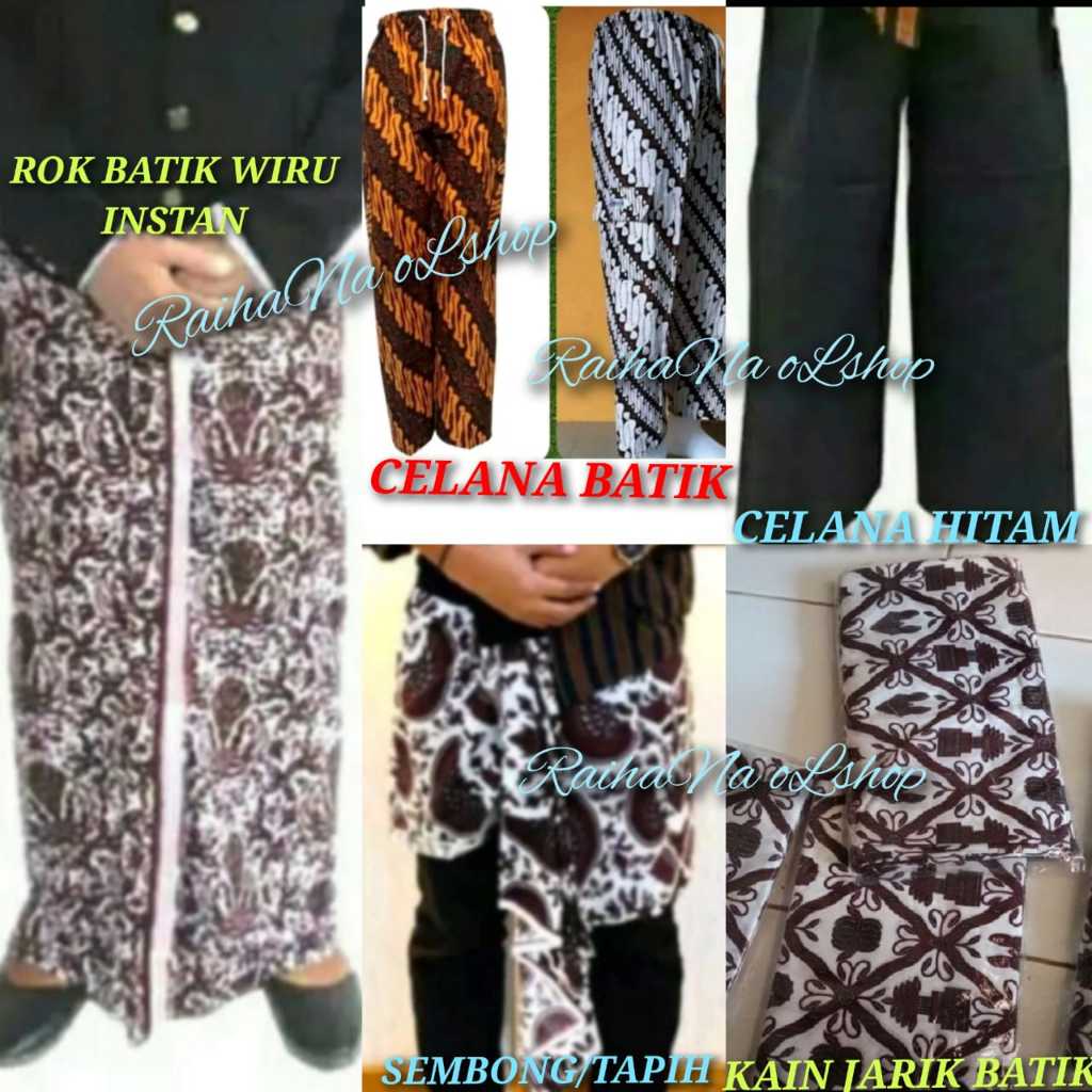 Jual BAWAHAN BUAT BAJU SORJAN SURJAN LURIK PAKAIAN ADAT JAWA SEMBONG ...