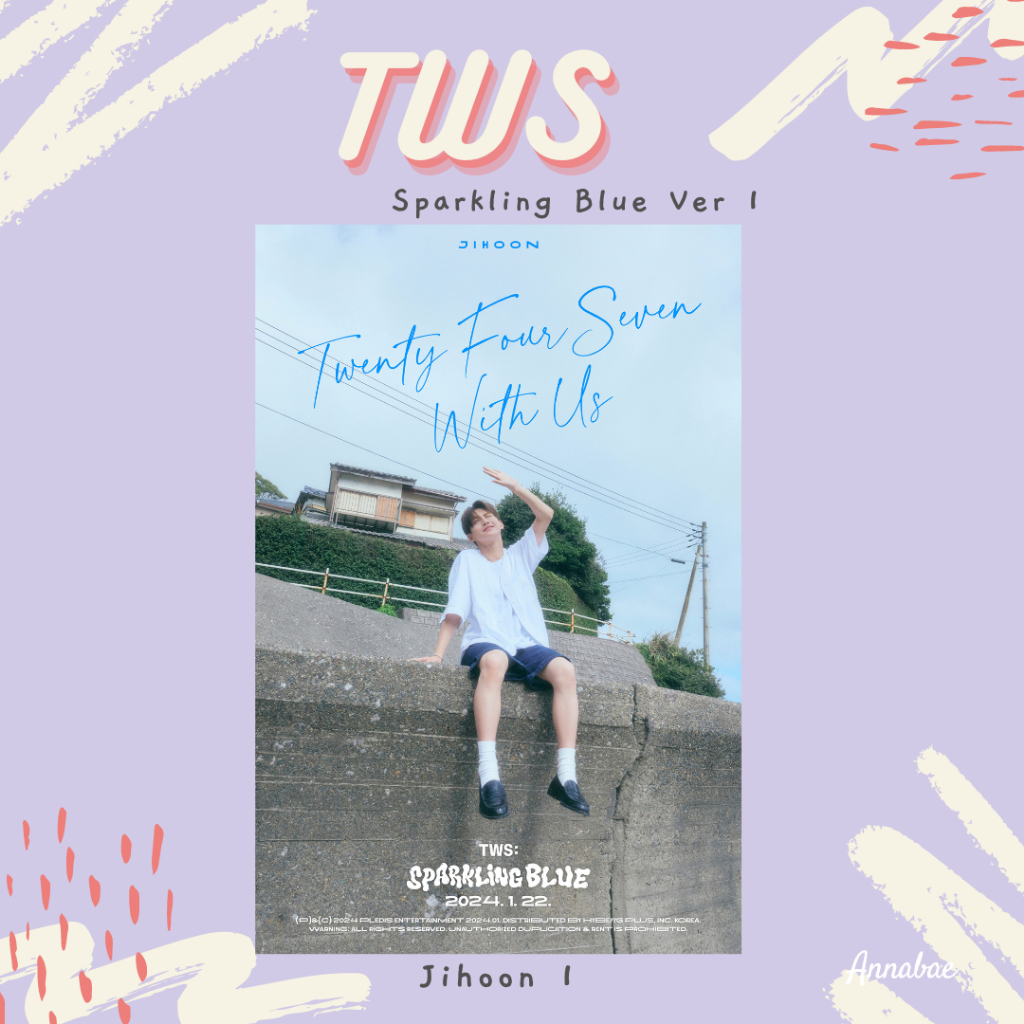 Jual Poster TWS Sparkling Blue Ver 1 Part 1 | Shopee Indonesia