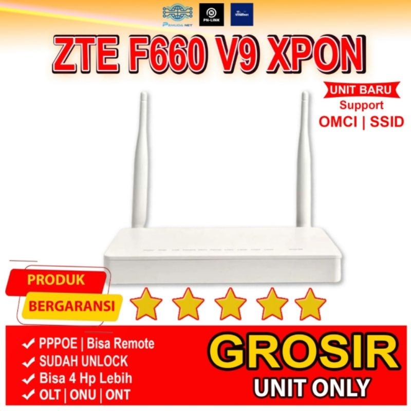 Jual ZTE F660 V9 XPON EPON UNIT ONLY SUPORT GPON ONU ONT Support OMCI ...
