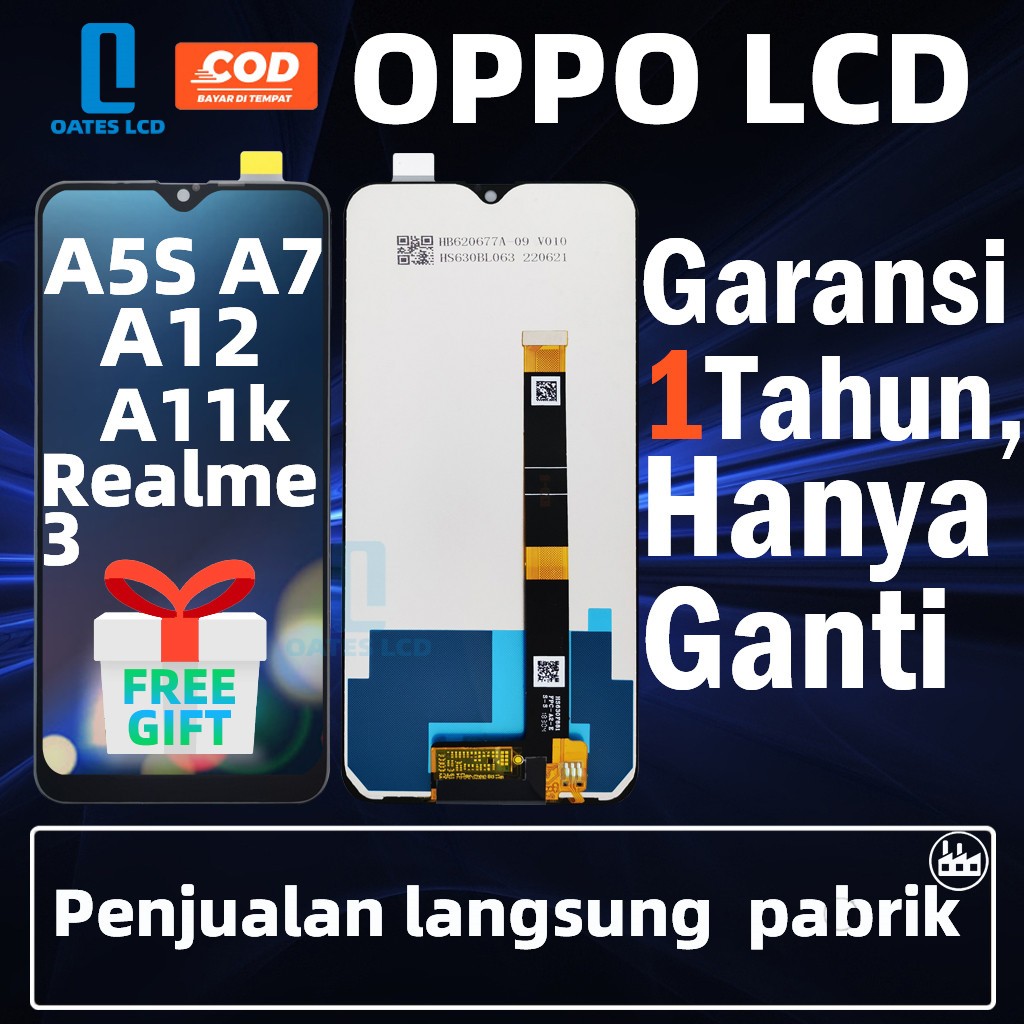 Jual LCD OPPO A5S/A7/A12/A11K/CPH1909 Realme 3/3i UNIVERSAL FULLSET Touchscreen ORI HP OG Crown ...