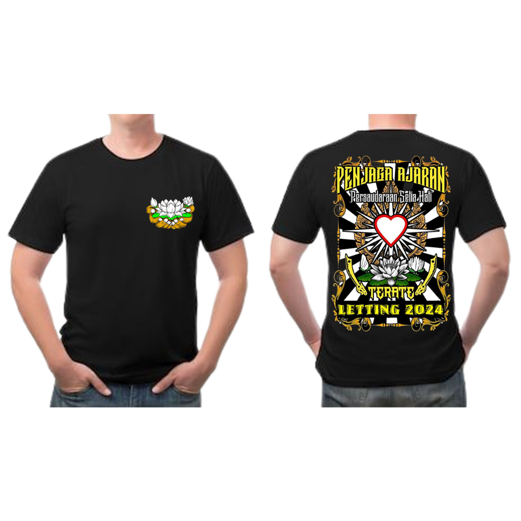 Jual kaos sh psht " " letting 2024 " " kaos persaudaraan setia hati ...