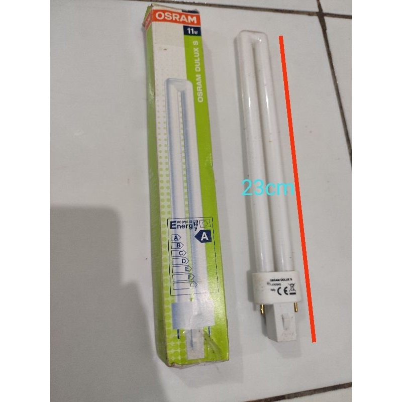 Jual LAMPU SHOWCASE OSRAM DULUX S 11WAT ORIGINAL | Shopee Indonesia
