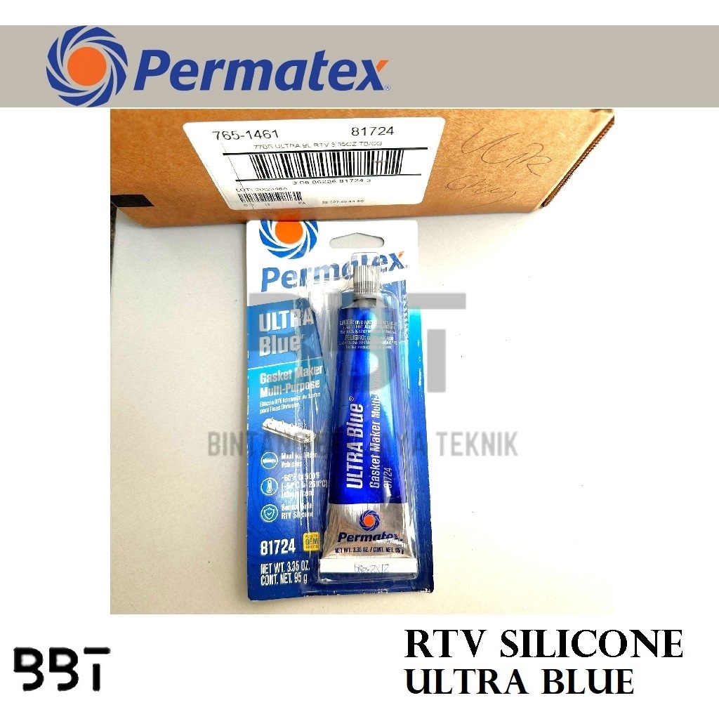Jual Lem Paking Permatex ULTRA Blue RTV Silicone Gasket Maker ...