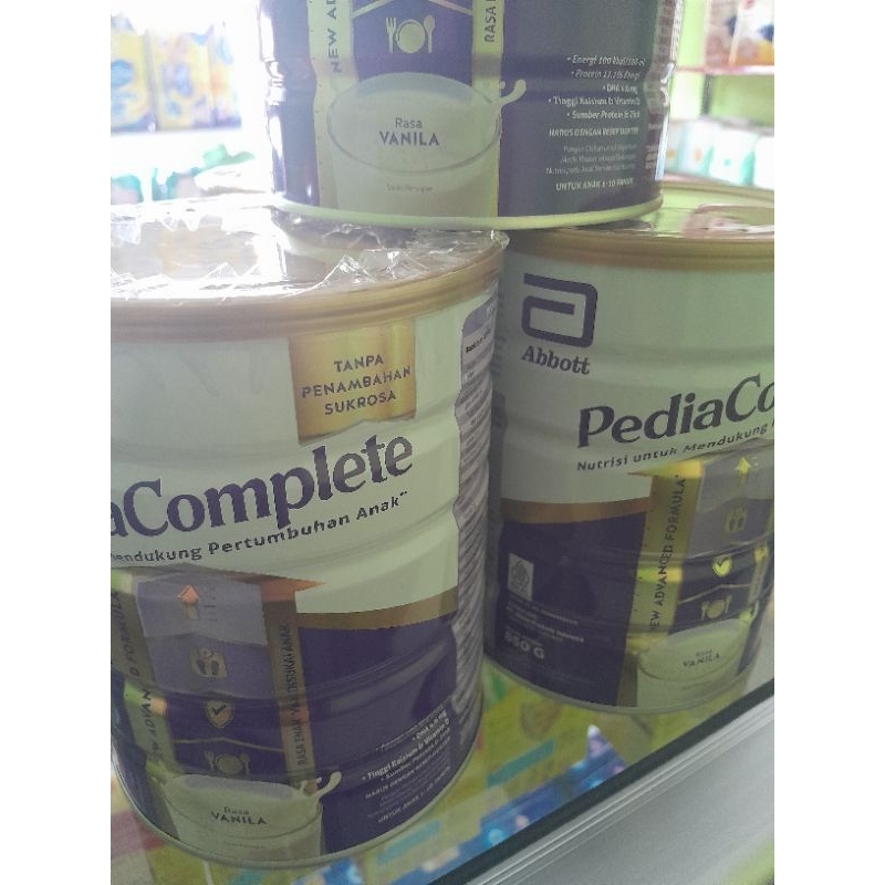 Jual PEDIASURE COMPLETE 850GR VANILA | Shopee Indonesia